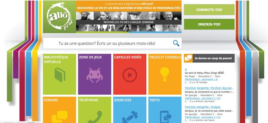 Allô prof inaugure un nouveau centre de services dédié aux sciences ...