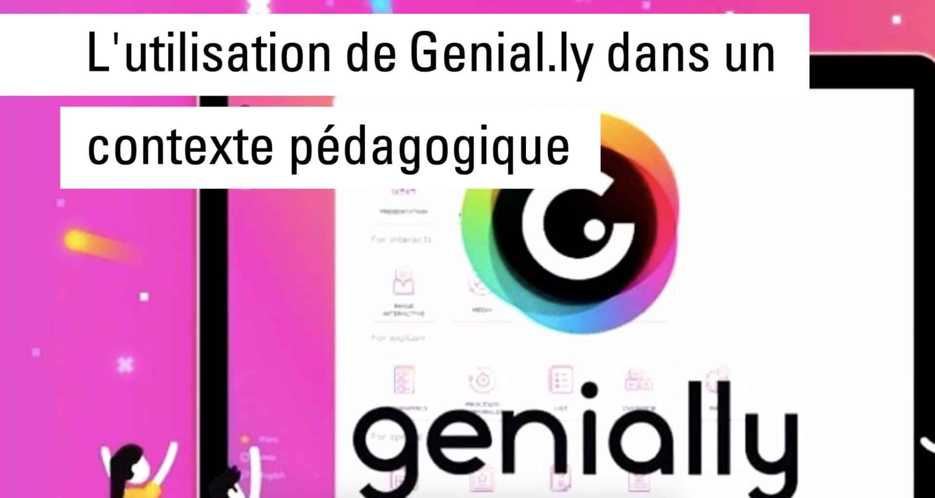 L’application Genial.ly en contexte pédagogique - École branchée