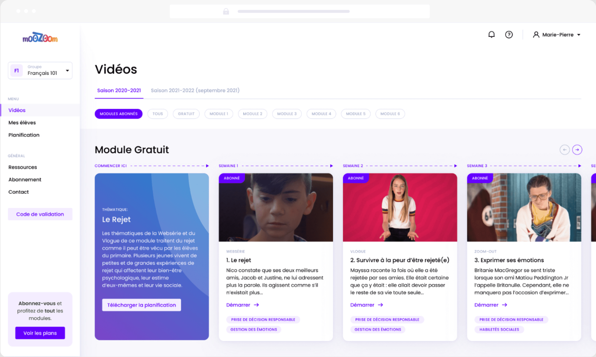 MOOZOOM, une plateforme qui aide les jeunes à développer les ...