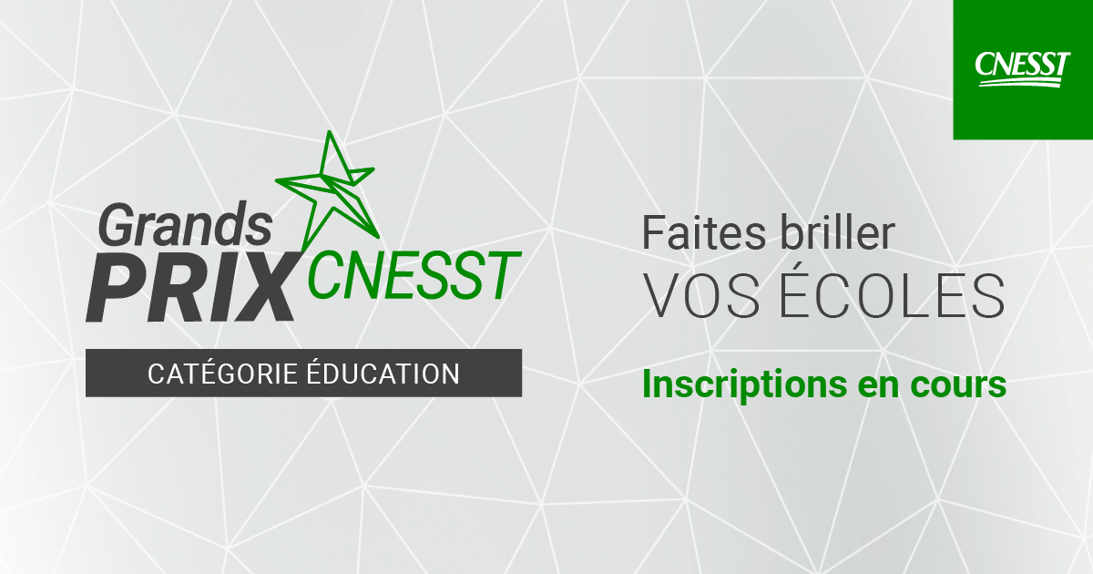 Faites briller votre milieu scolaire au concours des Grands Prix de la ...